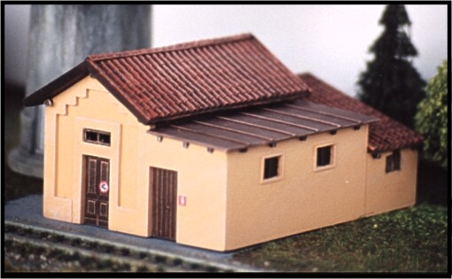 Ninive 3H Tool Storage Warehouse FS Resin Diorama Railway H0 1:87 Kit ...