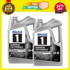 2 Pack, Mobil 1 FS European Car Formula Full Synthetic Motor Oil 5W-40 ...