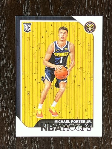 Michael Porter Jr. 2018-19 NBA Hoops Rookie Card RC #254 MPJ Denver ...