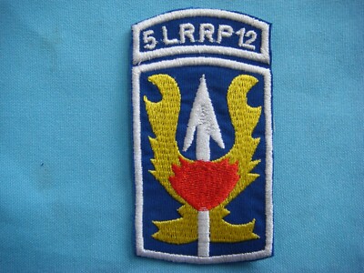 VIETNAM WAR PATCH, US LRRP 5th BN 12th INFANTRY REGIMENT -1 99th ...