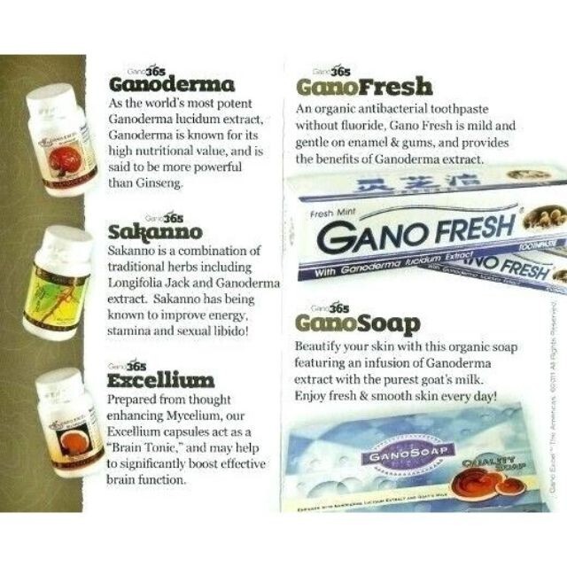 3 TUBE GANO EXCEL GANO FRESH TOOTHPASTE GANODERMA 150 GRAMS EXPRESS ...