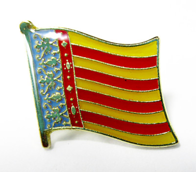 Valencia Spain Lapel Pins National Flag Metal Lapel Pin Flag Pin | eBay