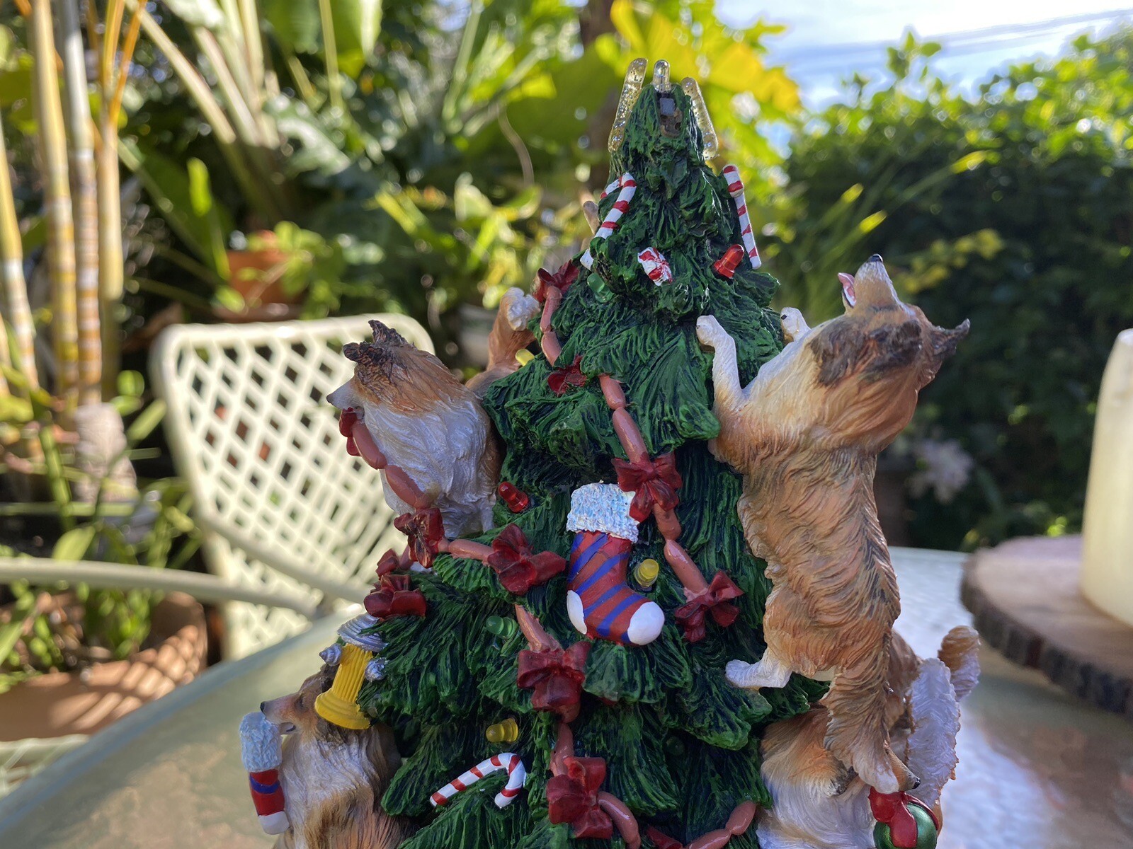 Danbury Mint Sheltie Christmas Tree Shetland Sheepdog Please Read | eBay