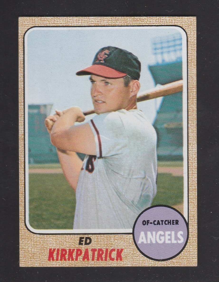 1968 TOPPS BASEBALL # 552 ED KIRKPATRICK EX+ INV 1494 | eBay
