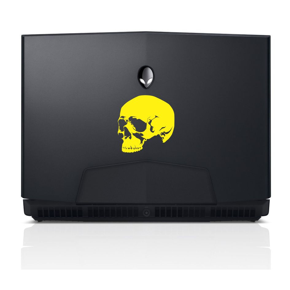 Skull Decal Sticker for Macbook Pro Air iPad Laptop Car Truck ...