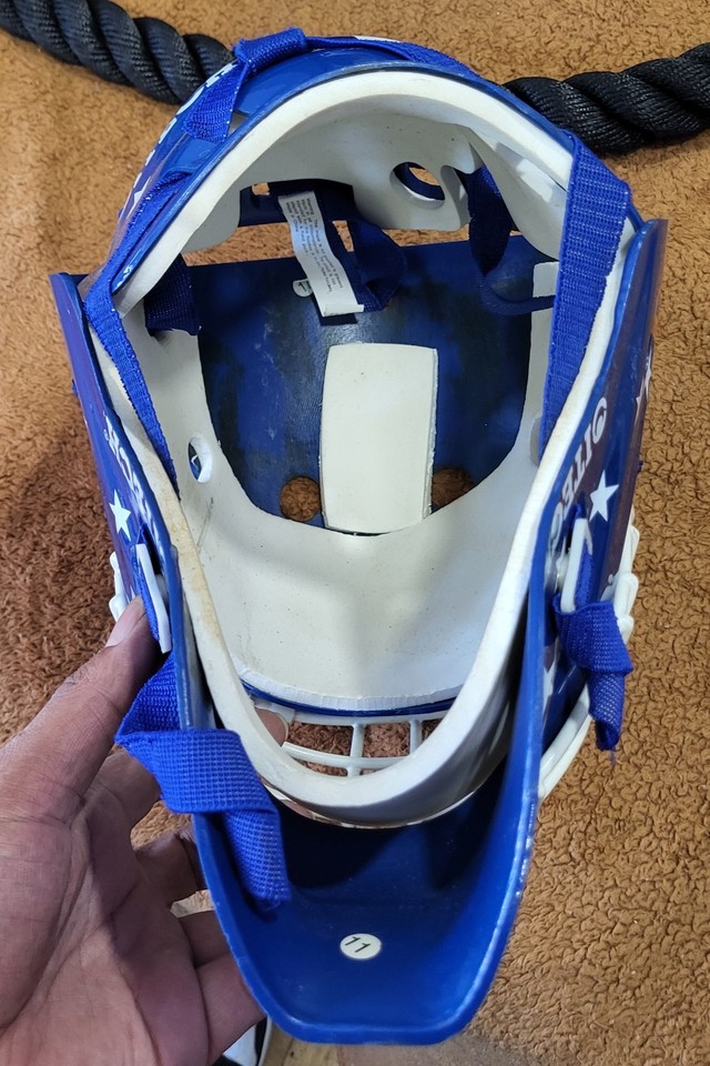 Garth Snow Itech Replica 1994 USA Olympic Hockey Goalie Mask Helmet ...