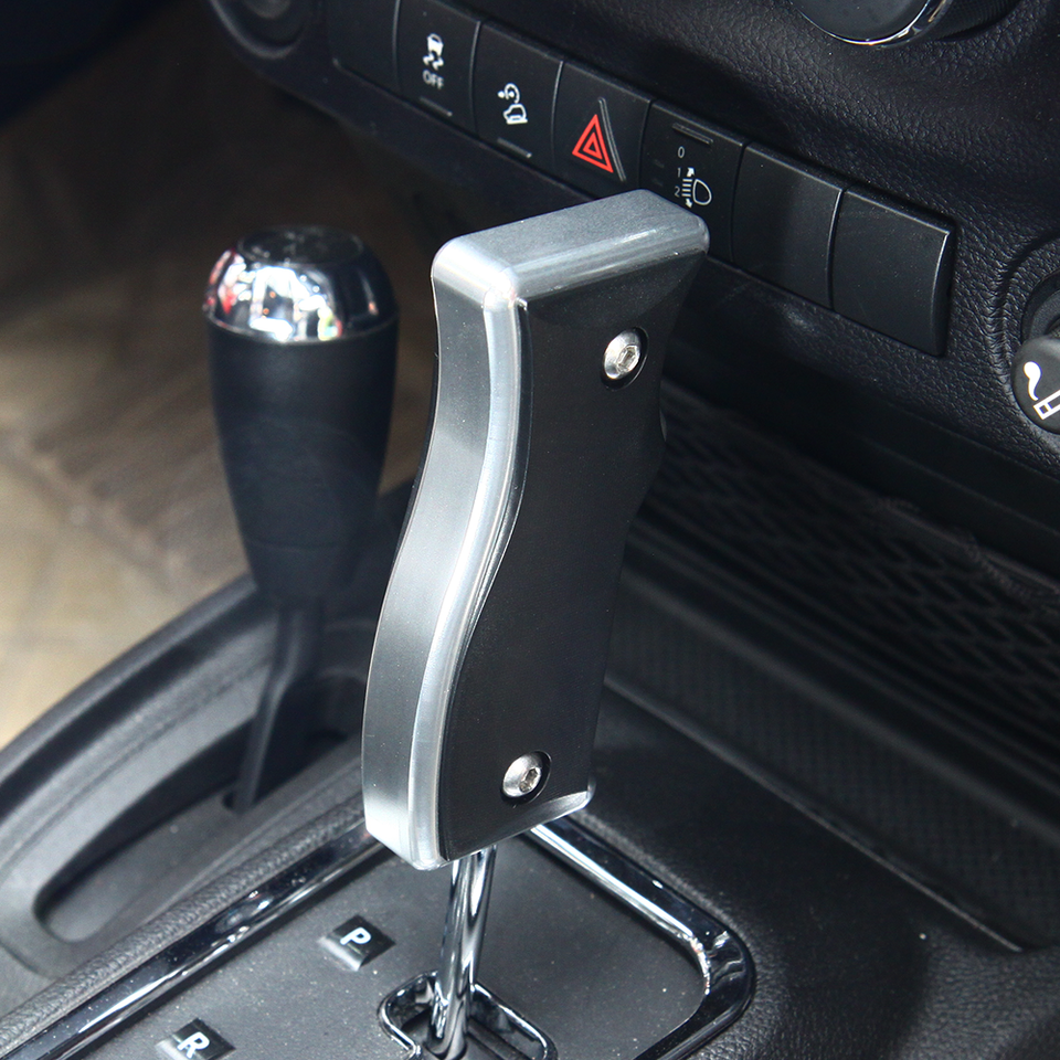Car Slotted Pistol Grip Handle Manual Gear Shift Knob Shifter for ...