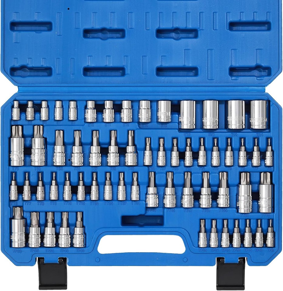 Master Torx Bit Socket and Female External Torx Socket Set, CR-V&S2 ...