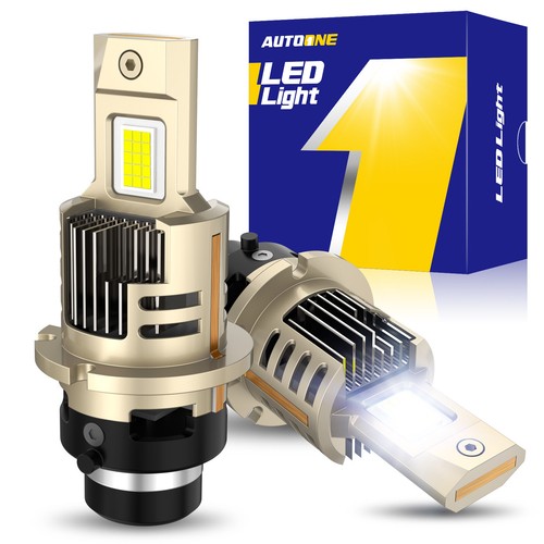 For D2S LED D2R Headlight Kit Bulbs 6500K White Xenon HID Super ...
