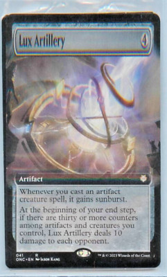 MTG Lux Artillery 041 R Extended Art Non Foil | eBay