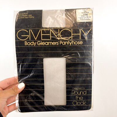 Vintage Givenchy Body Gleamers Pantyhouse - Silver Fox - Size Trim | eBay