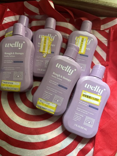 6pk Welly Rough And Bumpy Body Lotion 5.2%AHAs For Skin Renewal 7fl Oz- NEW | eBay