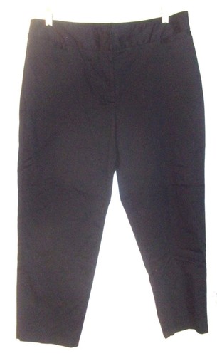 Ruby Rd. Capri Pants in White, Black or Khaki Cotton Blend Pants Size ...