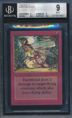 Alpha Earthbind BGS 9 Graded Magic MTG (4607) -magicgraders- | eBay