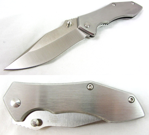 SANRENMU 7030 Compact Small Frame Lock Folding Knife | eBay