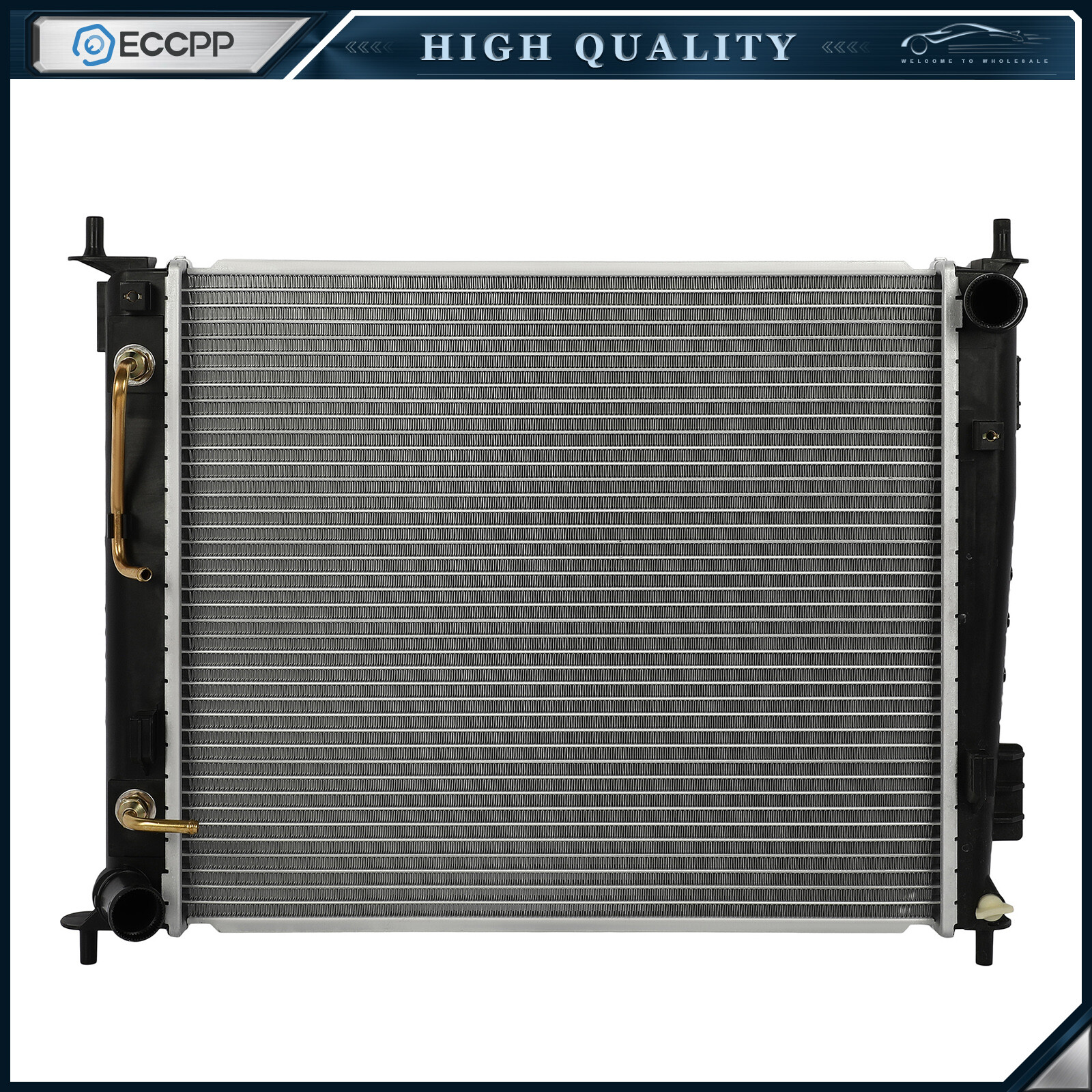 Aluminum Radiator Replacement For 2010-2011 Kia Soul for 13135 radiator
