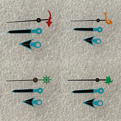 for NH35/36/4R/7S Automatic Movement Watch Hands Fish Turtle Seconds ...