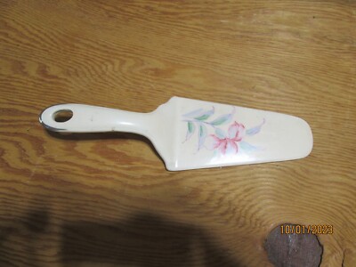 Mikori ware painted ceramic cake server | eBay