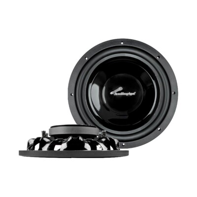 12" SubWoofer Speaker Dual 4ohm twelve inch bass woofer slim shallow ...