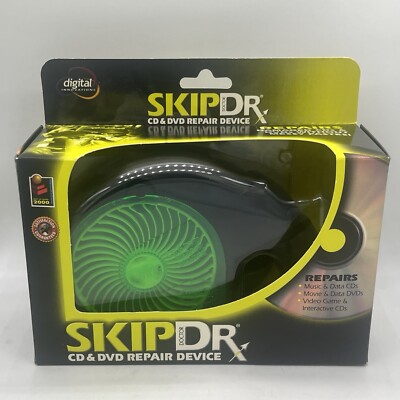 NEW Skip Dr. Doctor CD & DVD Repair Device Digital Innovations 10108 | eBay