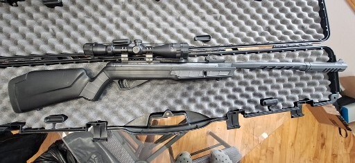 Benjamin Vaporizer .177 Cal Pellet Break Barrel Air Rifle and 3-9x40AO ...