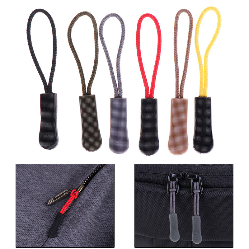 Outdoor Zipper Pull Puller End Fit Rope Tag Fixer Zip Cord Tab ...