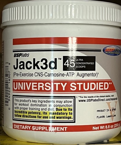 USP LABS Jack NOT ADVANCED THE BEST PRE WORKOUT 45 SERV NOT MICRO FORMULA | eBay
