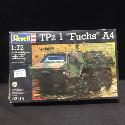 Revell 1:72 Scale TPz 1 "Fuchs" A4 Tank Model Kit German #03114 NIB | eBay