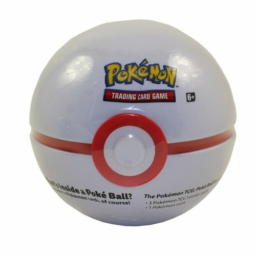 Pokemon TCG Poke Ball Tin White 2020 Pokeball H20 Brand New & Sealed ...