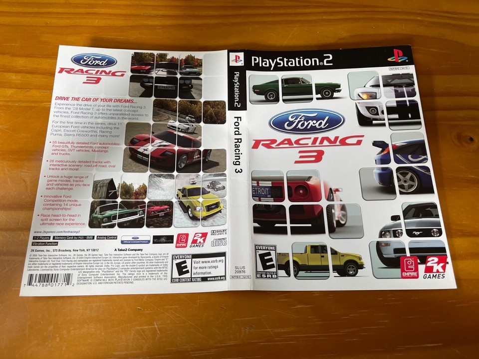 Sony PlayStation 2 PS2 Cover Art Inserts Original OEM Authentic BUY 3 ...