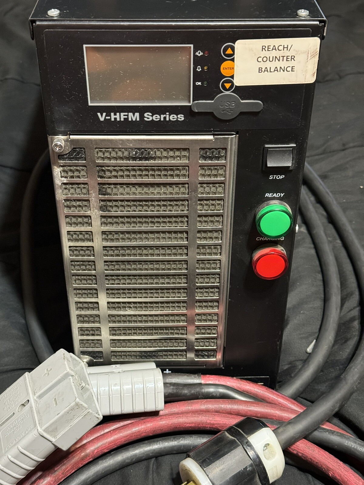 Crown Forklift Battery Charger V-HFM Series V-Force FS3-MP330-3 Three ...