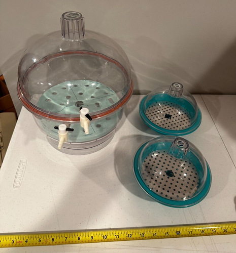 Lot of 3 Nalgene Desiccator, Large One with 5312 Enamel Plate | eBay