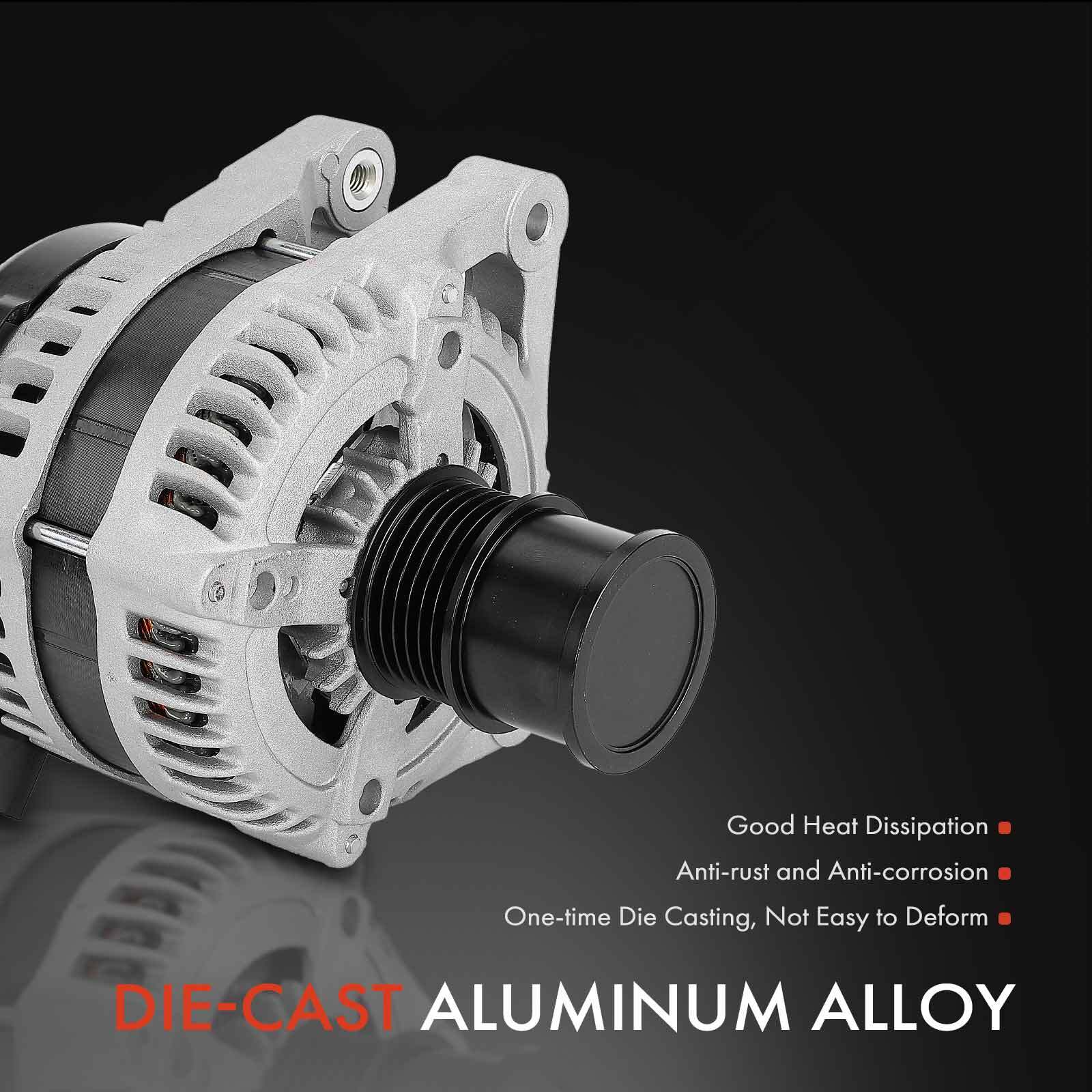 Alternator for Ford Focus 2015-2018 1.0L 150A 12V CW 6-Groove Decoupler ...