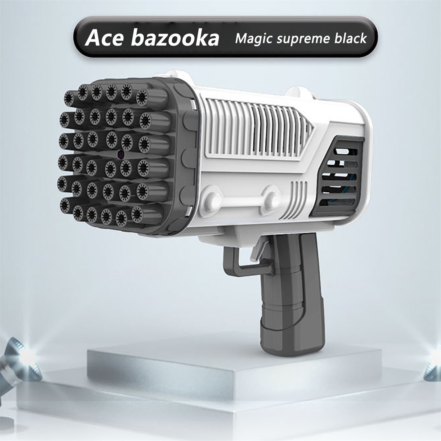 36Holes Bubble Gun Automatic Bazooka Soap Water Bubble Machine Outdoor ...