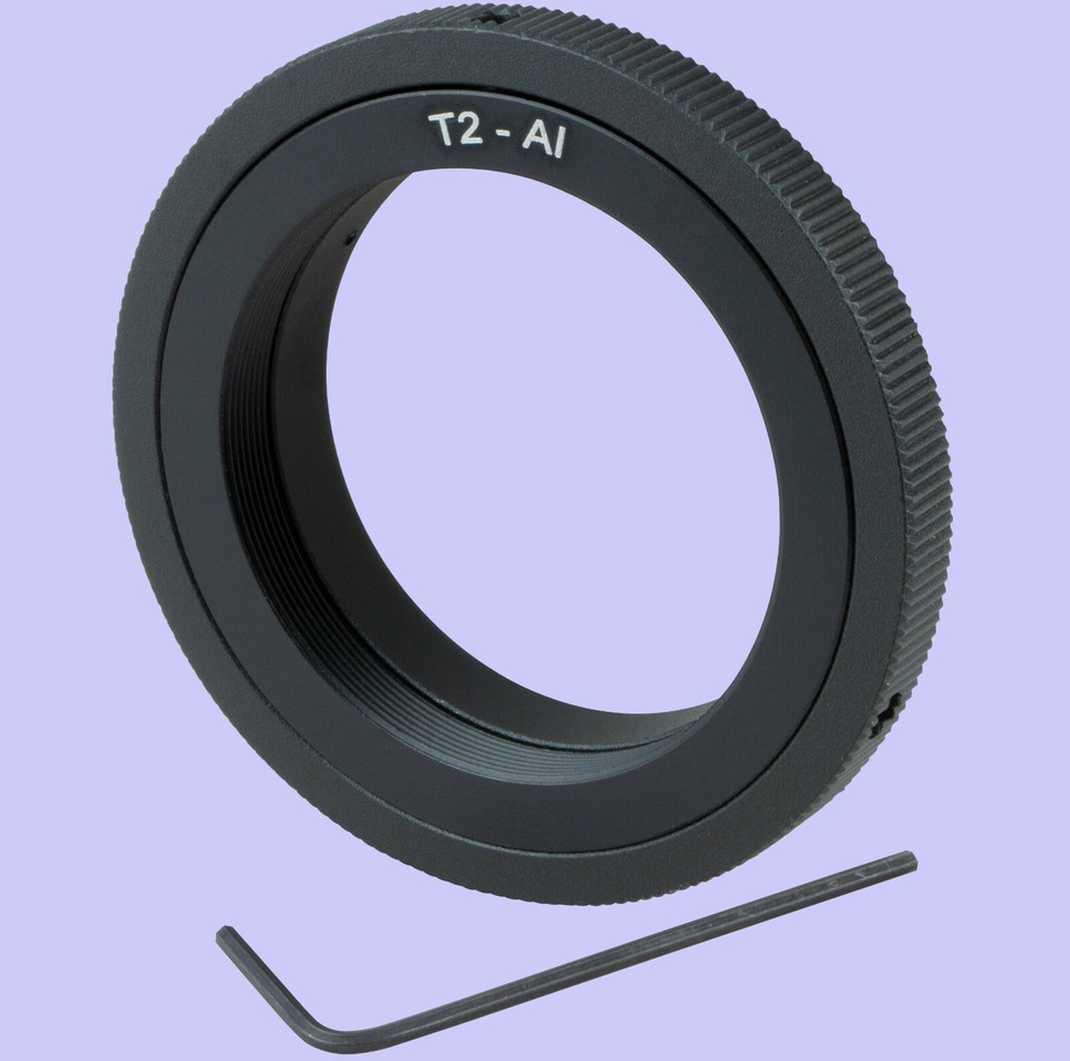 T2/T lens F Mount Adapter Ring for Nikon D3500 D3400 D3300 D3200 D3100 ...