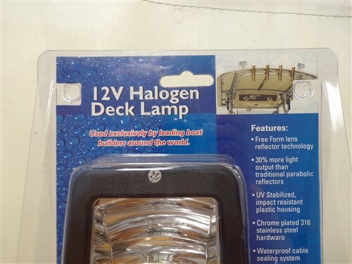 BEP 12V HALOGEN DECK LAMP LIGHT ML-005BW/DSP MARINE BOAT | eBay