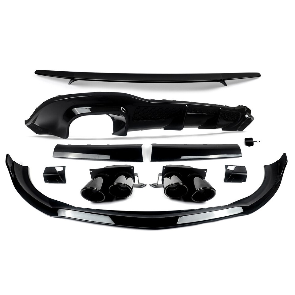 Gloss Black B Style Body Kits For Mercedes-Benz W223 S-Class S500 S580 ...