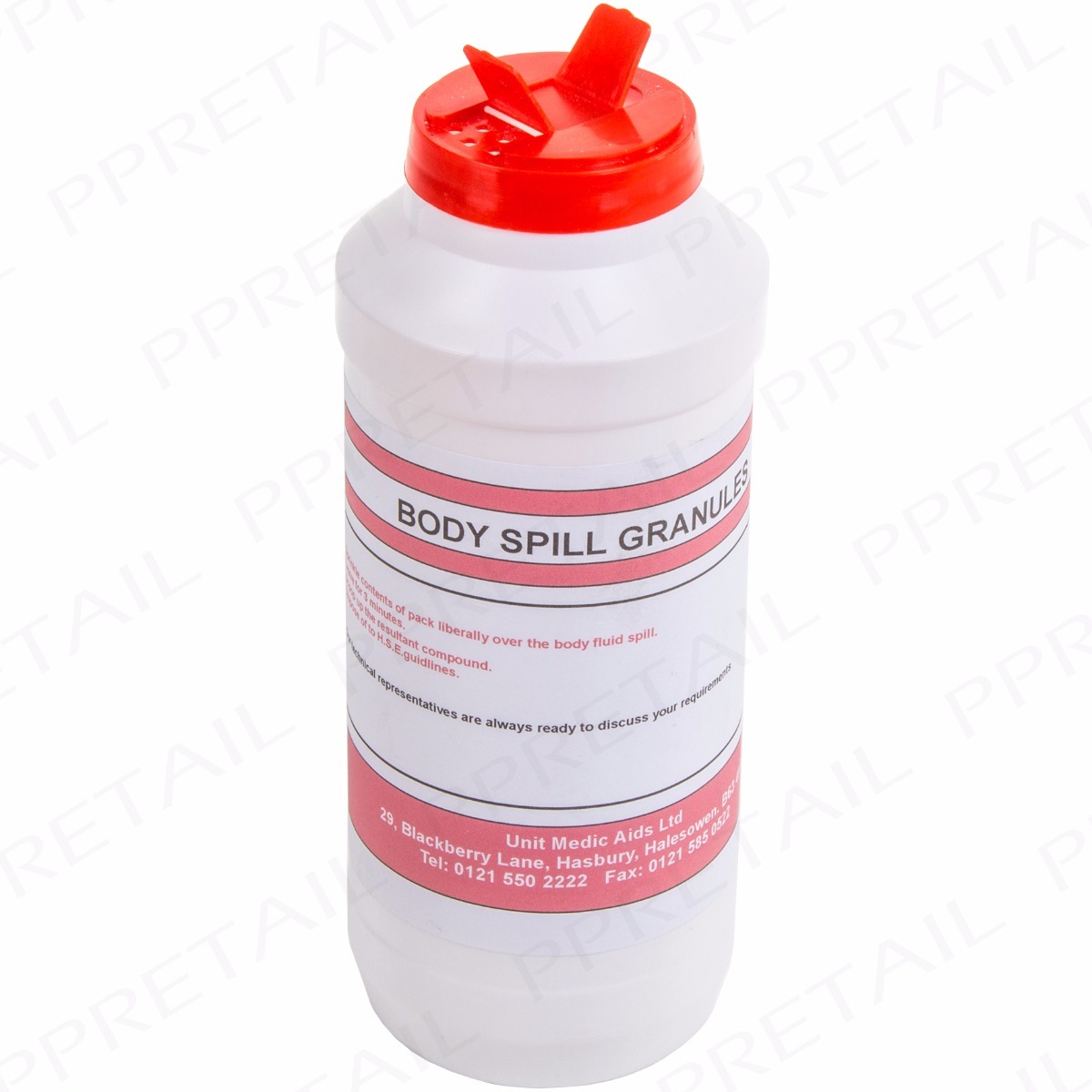 BIOHAZARD SMALL-LARGE BODY FLUID ABSORBENT GRANULES Blood Urine Vomit ...