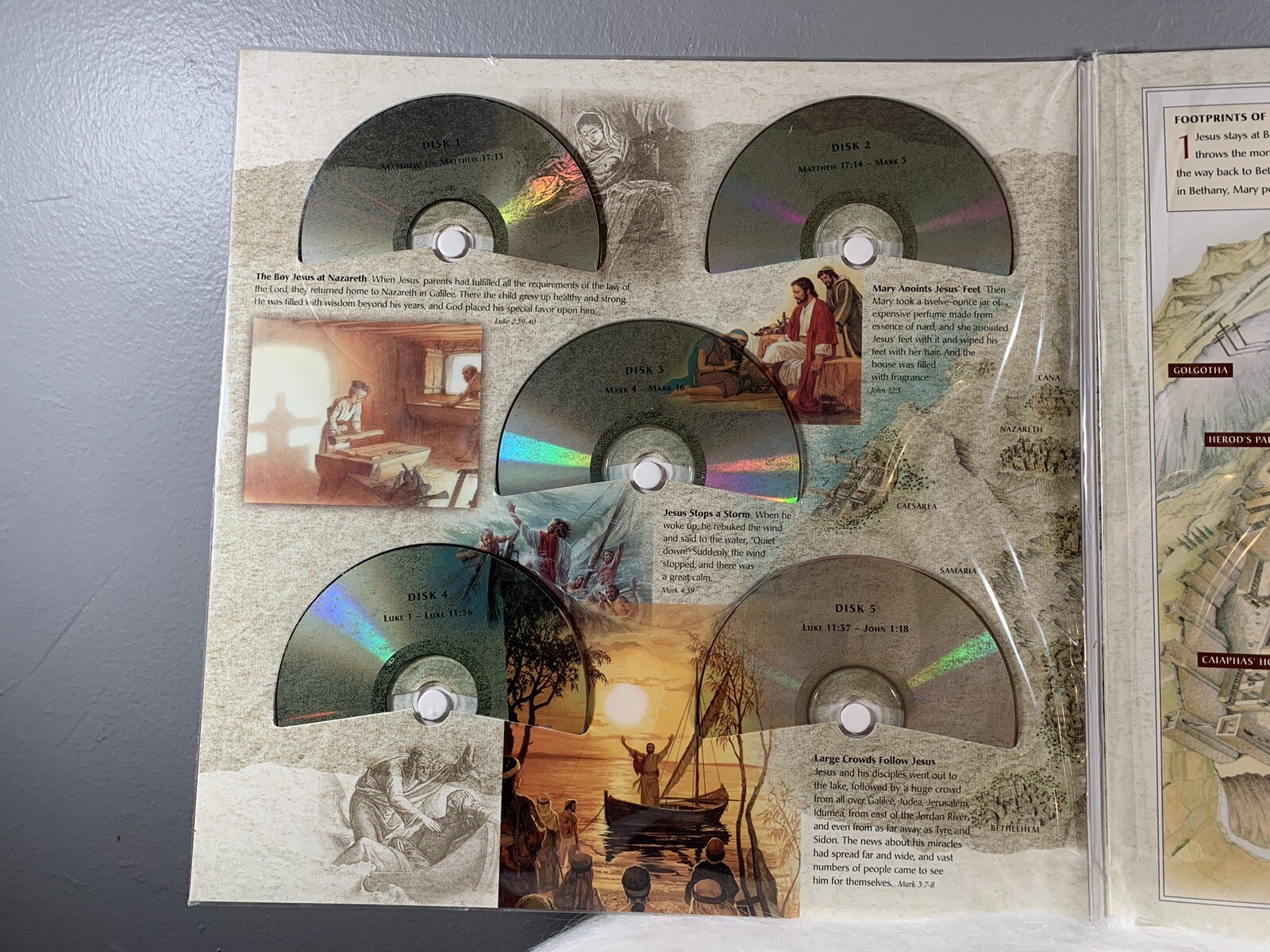 the bible on CD set audio 15 CD new testament dramatic multi-voice ...