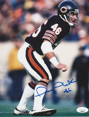 DOUG PLANK CHICAGO BEARS JSA AUTHENTICATED ACTION SIGNED 8x10 | eBay