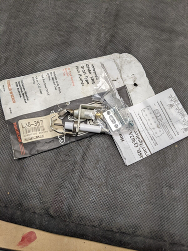 HONEYWELL INTERMITTENT PILOT BURNER IGNITOR-SENSOR Q345A1305 Style A ...