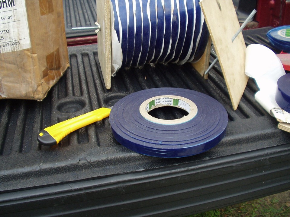 BLUE NITTO TAPE Specialty Surface Protective Film Low Tack .6" x 990 ...