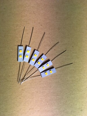 (6) 8v-LED AXIAL LAMPS VU METERS/ (6) COLOR CHOICES! LIGHTS/REEL to ...