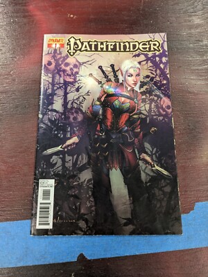 Pathfinder RPG Comic # 1 First Print 2012 Dynamite Comics W/ Grid Map ...