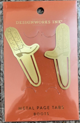 Designworks Ink - Metal Page Tabs - BOOTS | eBay