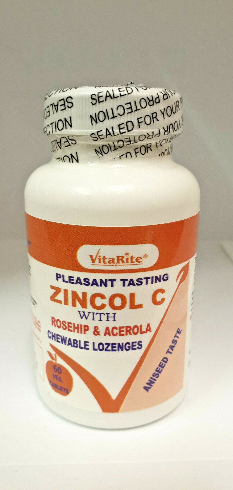 Zincol C Lozenges - Zinc with Vitamin C - Pleasant Aniseed Taste | eBay UK
