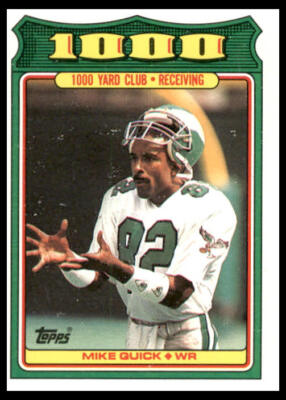 1988 Topps #22 Mike Quick Philadelphia Eagles Football Card | eBay