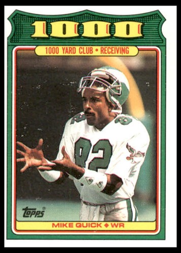 1988 Topps #22 Mike Quick Philadelphia Eagles Football Card | eBay