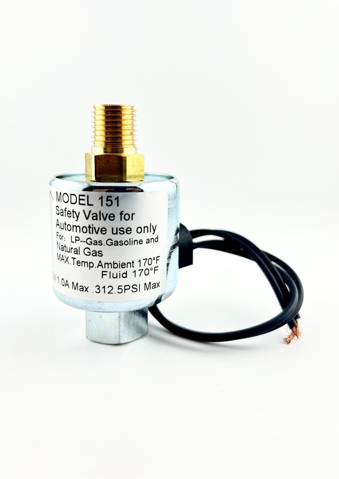 Propane 12v Solenoid Fuel Lock Off Valve Lockoff Lpg Liquid Vapor Gas 1 ...