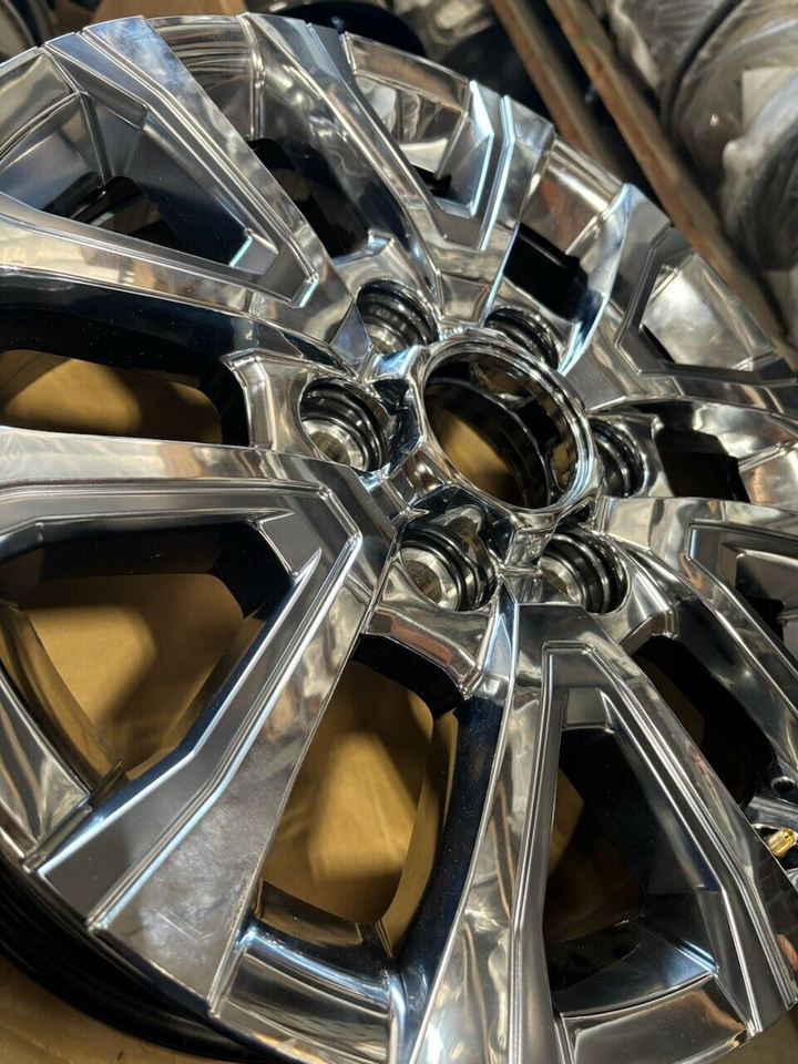 2024 Toyota Tacoma OEM Wheel Rim 18x7.5 18" Chrome Clad 10640 ...